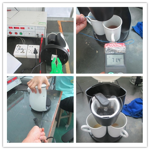 Coffee Maker During Production Inspection Service – Manufacturing and ...