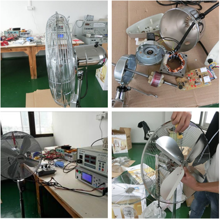 Stand Fan Final Inspection – Manufacturing and Quality Control Blog