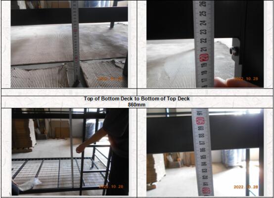 Steel Bed Final Quality Control Inspection in QINGYUAN City – China ...